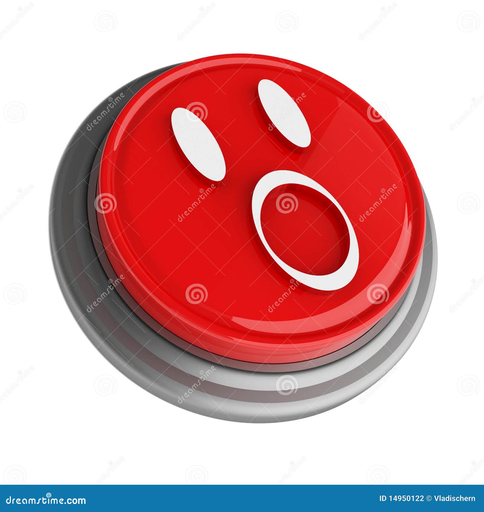 Rode knoop stock illustratie. Illustration of plastiek - 14950122