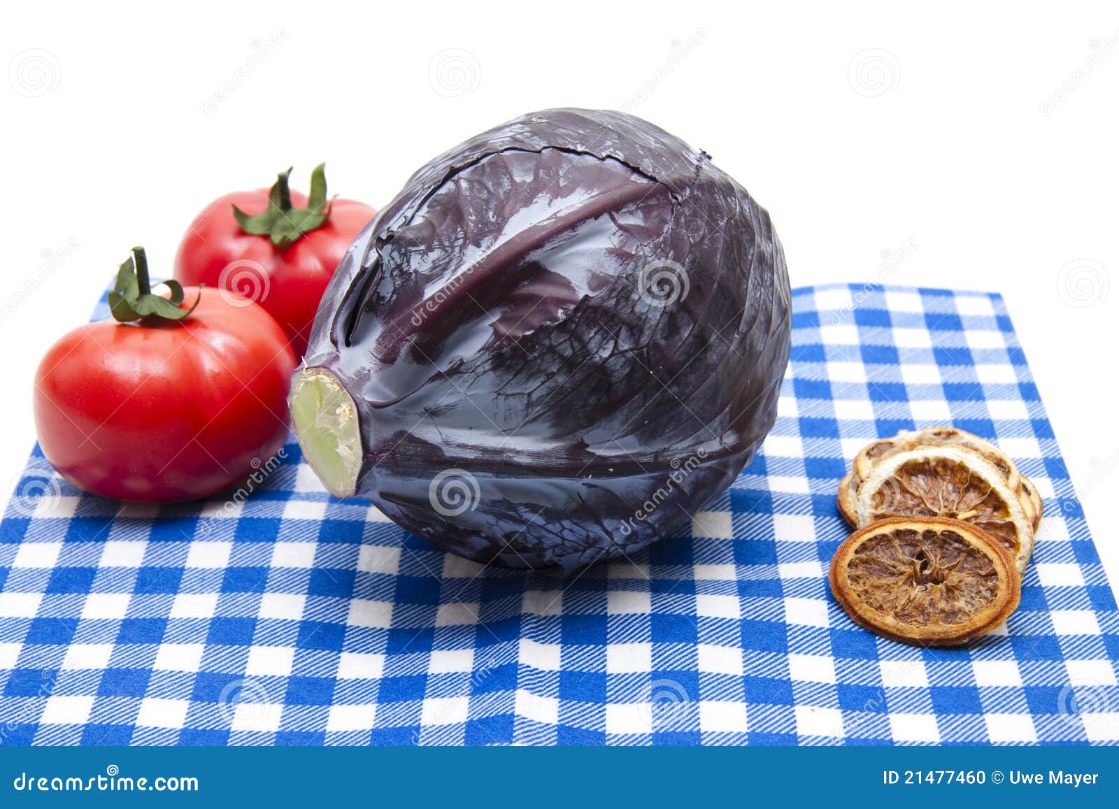 Rode kool op servet stock foto. Image of voedsel, geoogst - 21477460