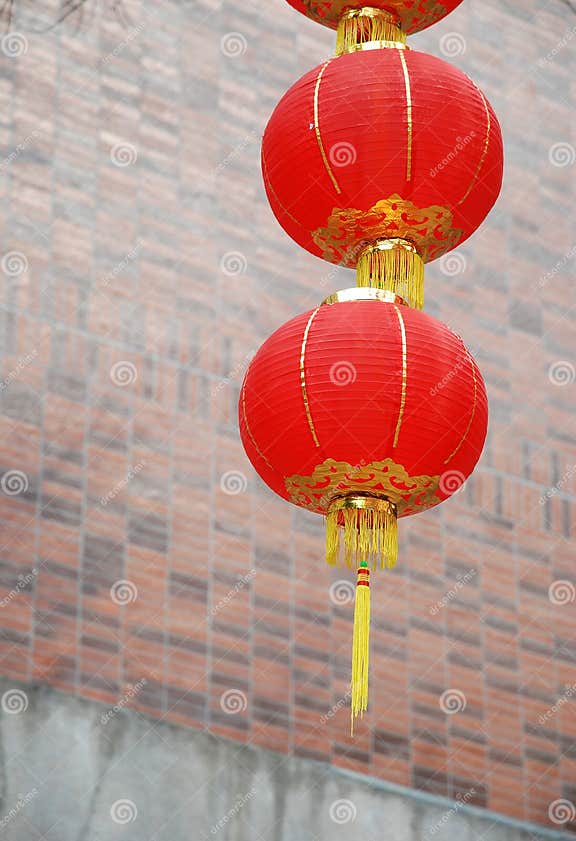 Rode lantaarn stock illustratie. Illustration of mening - 13276219