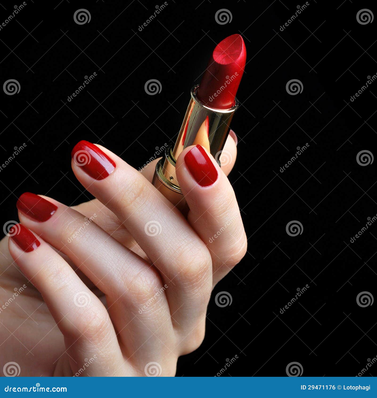 Rode lippenstift stock foto. Image of elegantie, open - 29471176