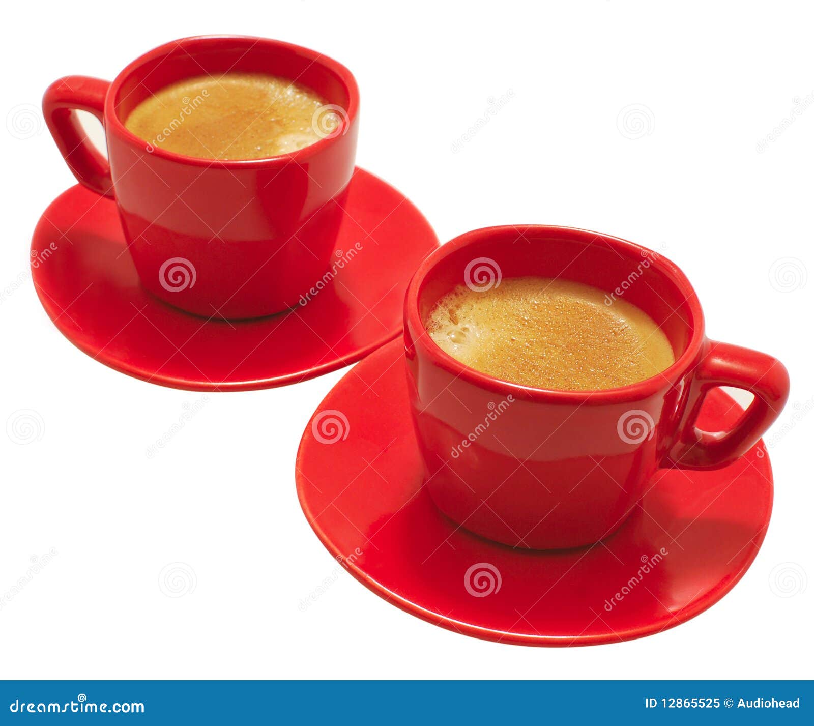 Rode Mokken stock afbeelding. Image of rood, vers, porselein - 12865525