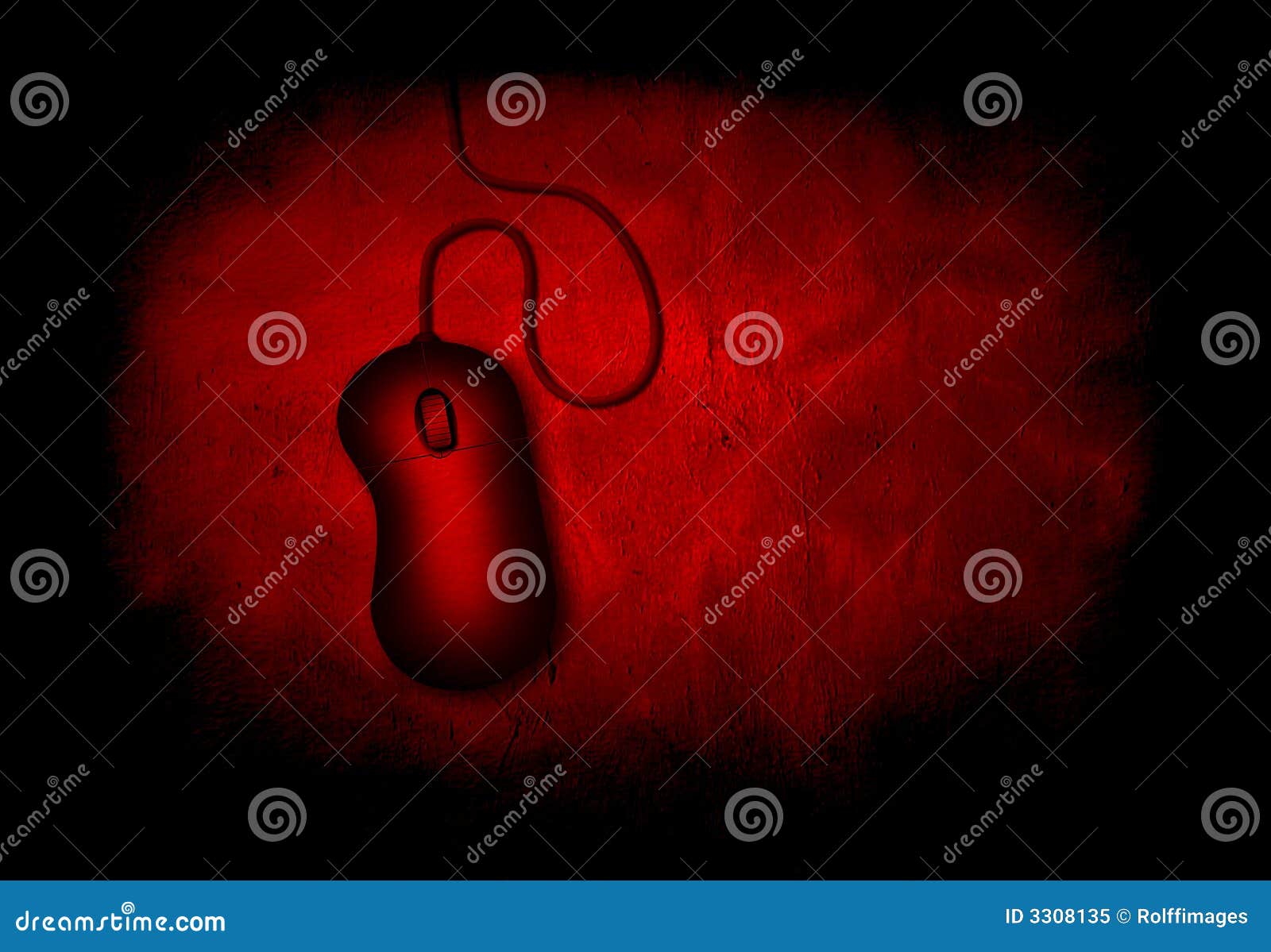 Rode Muis Grunge stock illustratie. Illustration of beheer - 3308135