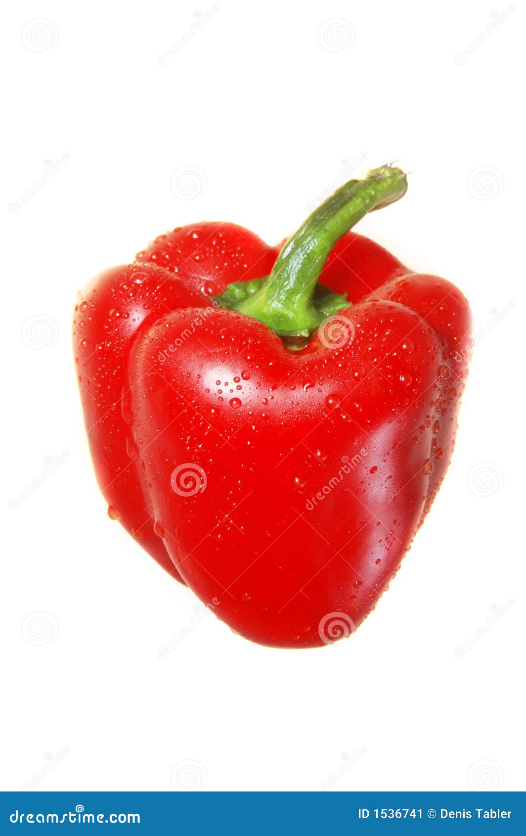 Rode paprika stock afbeelding. Image of gezond, kleur - 1536741