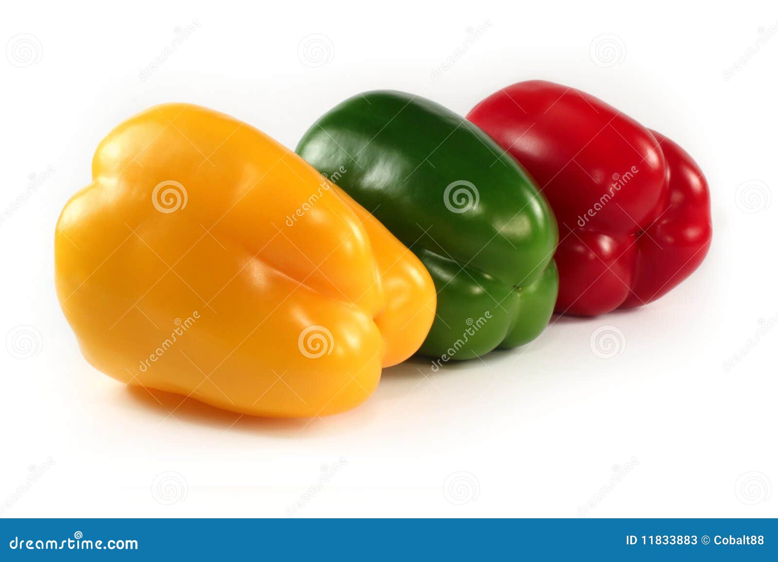 Rode paprika, groen, geel stock afbeelding. Image of zaad - 11833883