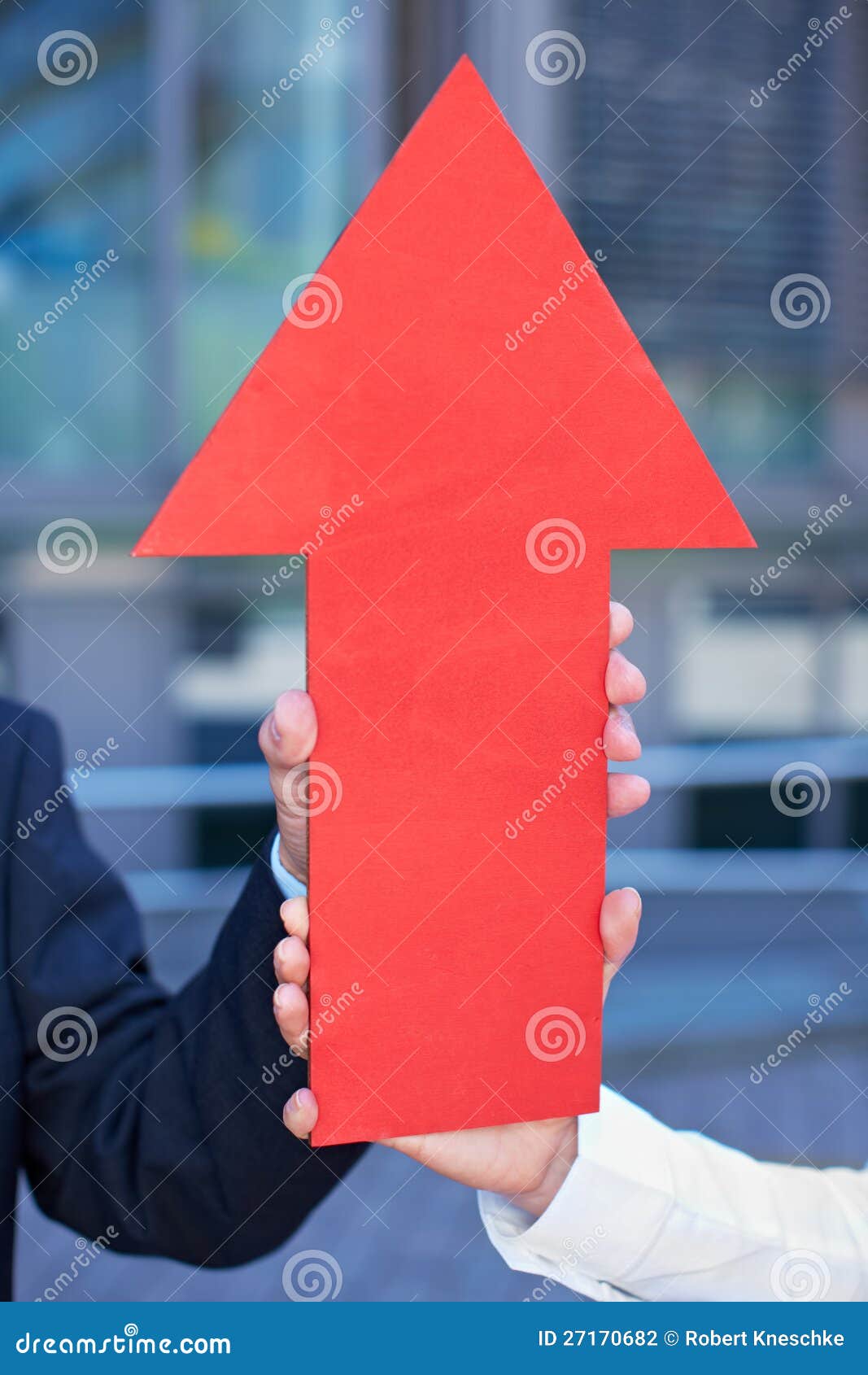 Rode pijl die benadrukt stock foto. Image of beoordeling - 27170682