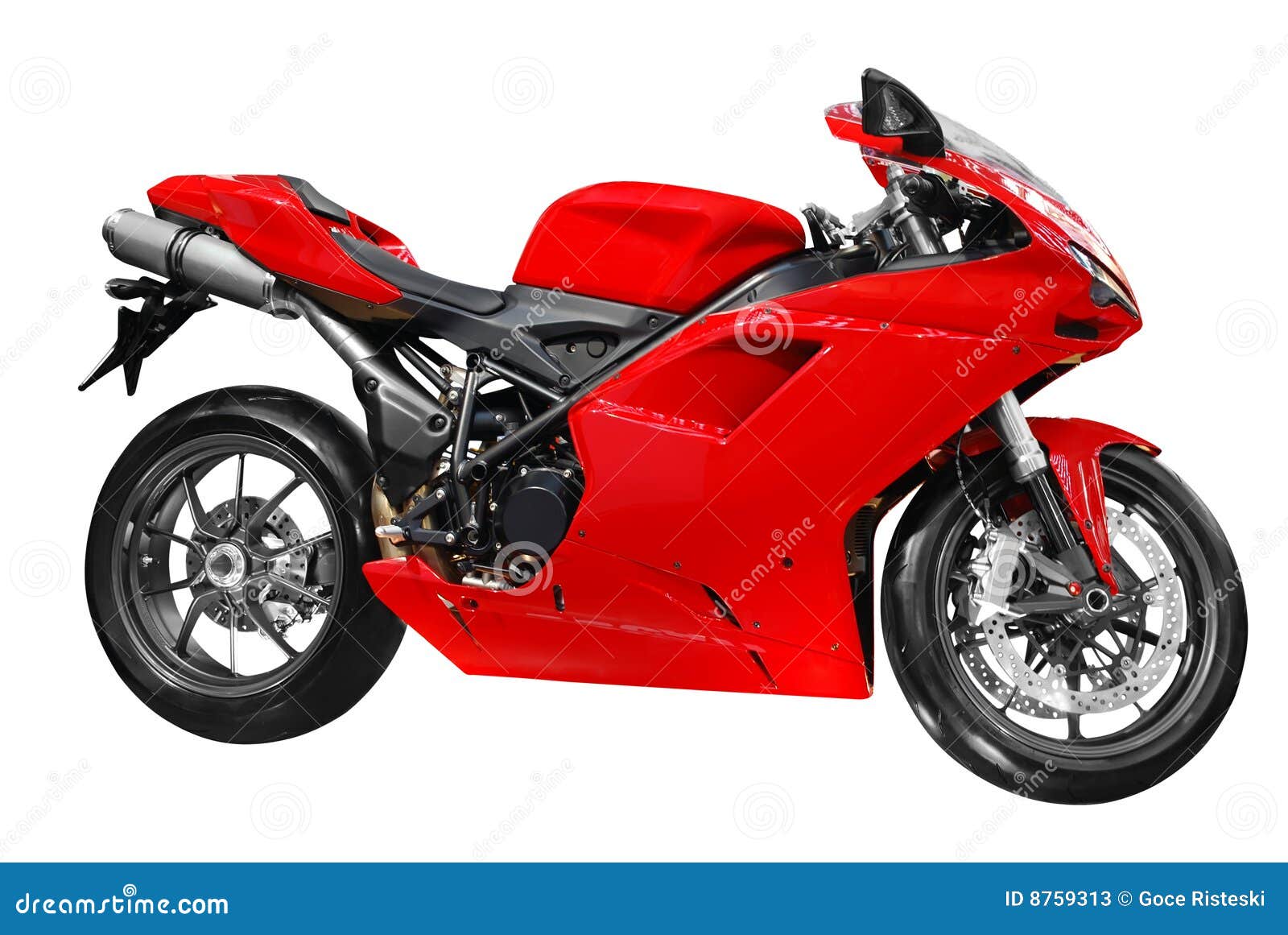 Rode snelle motor stock afbeelding. Afbeelding bestaande uit snelheid ...