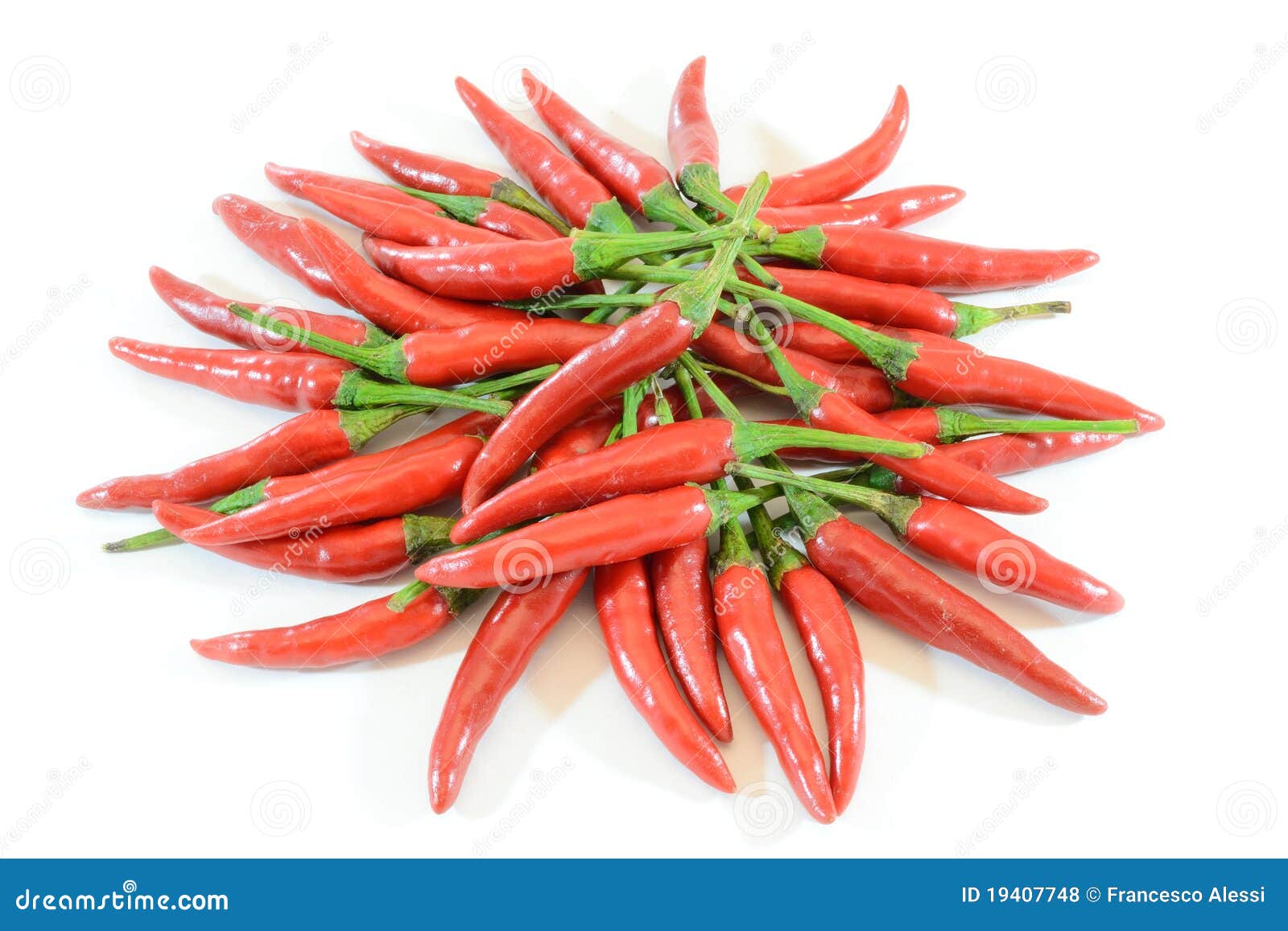 Rode Spaanse pepers stock foto. Image of product, naughty - 19407748