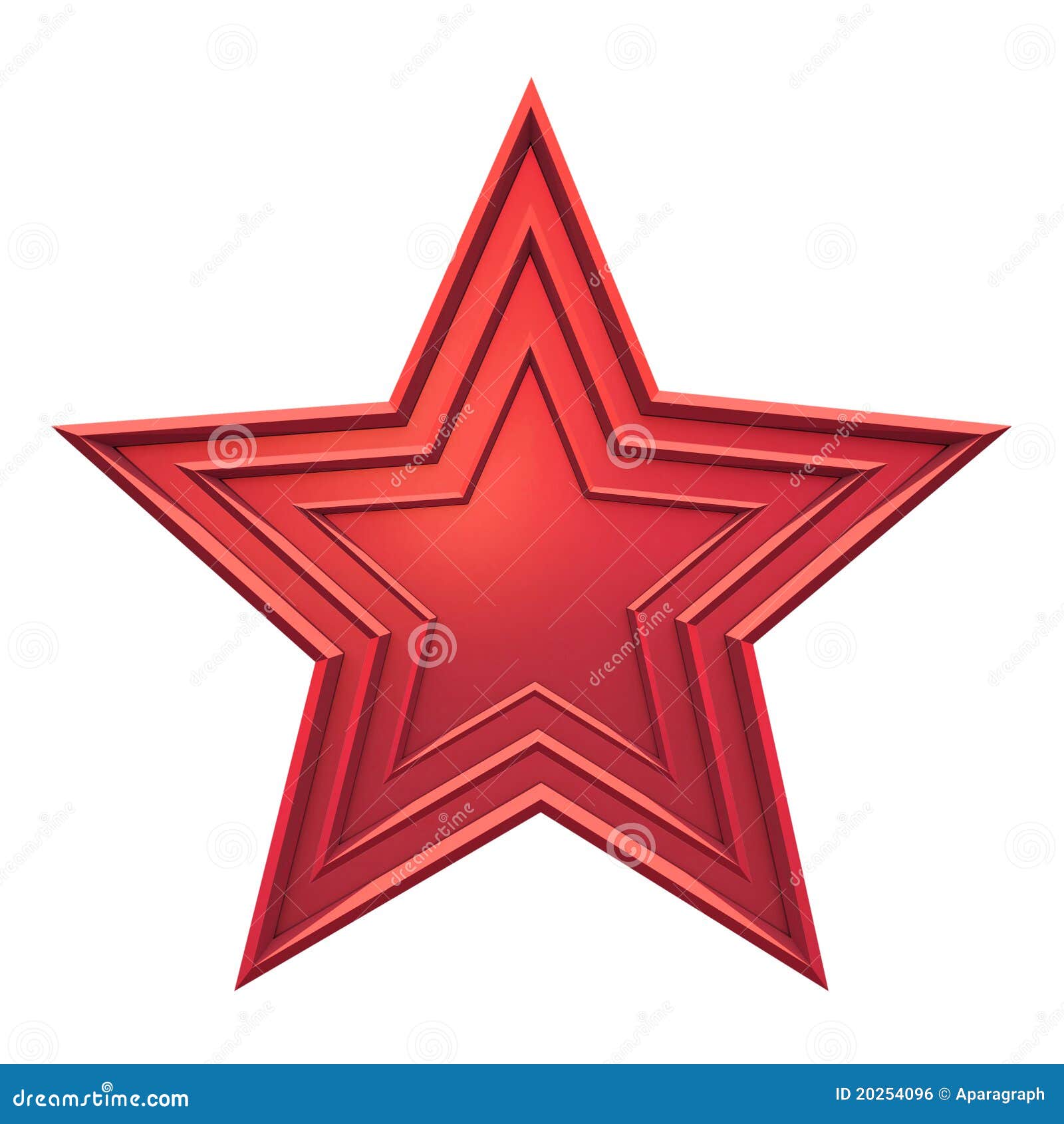 Rode ster stock illustratie. Illustration of adverteer - 20254096