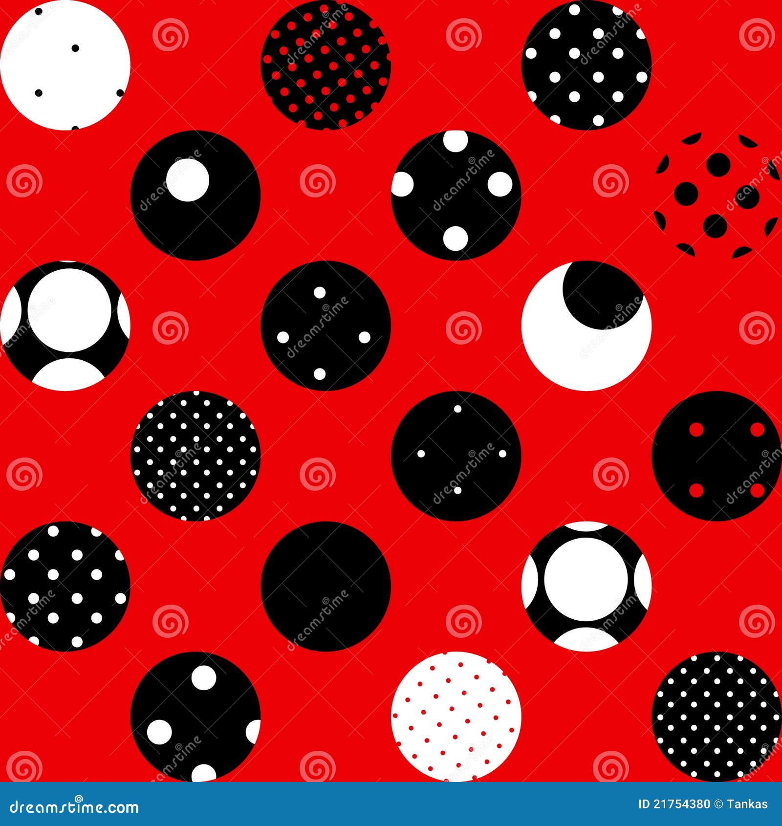 Rode stip vector illustratie. Illustration of kromme - 21754380