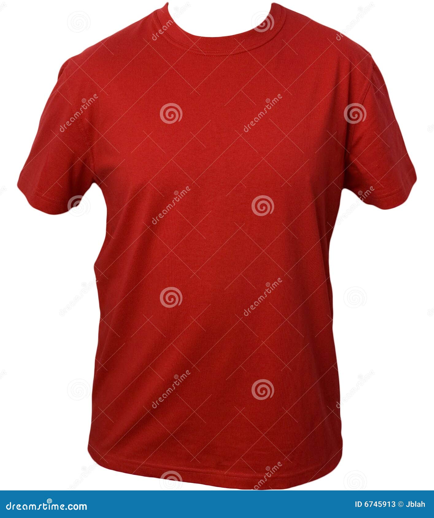 Rode t-shirt stock afbeelding. Image of torso, reclame - 6745913