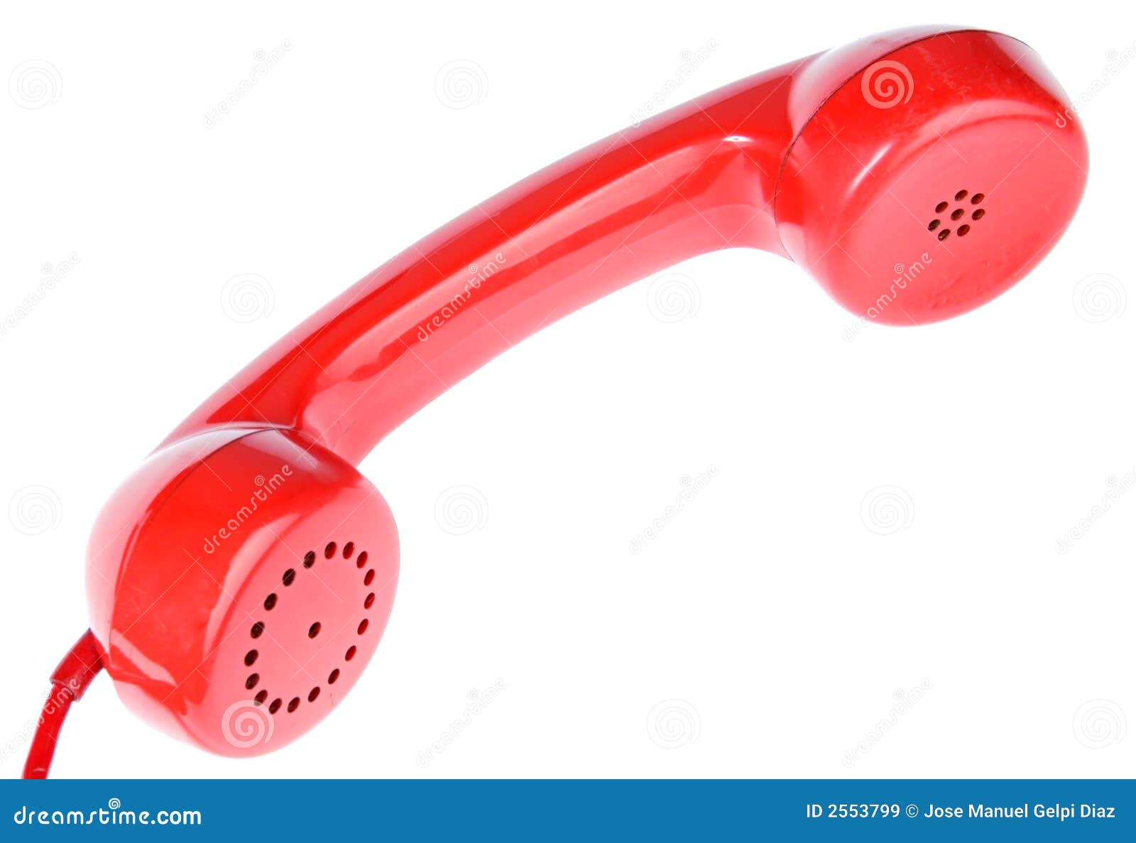 Rode telefoon stock afbeelding. Image of voorwerp, telefoon - 2553799