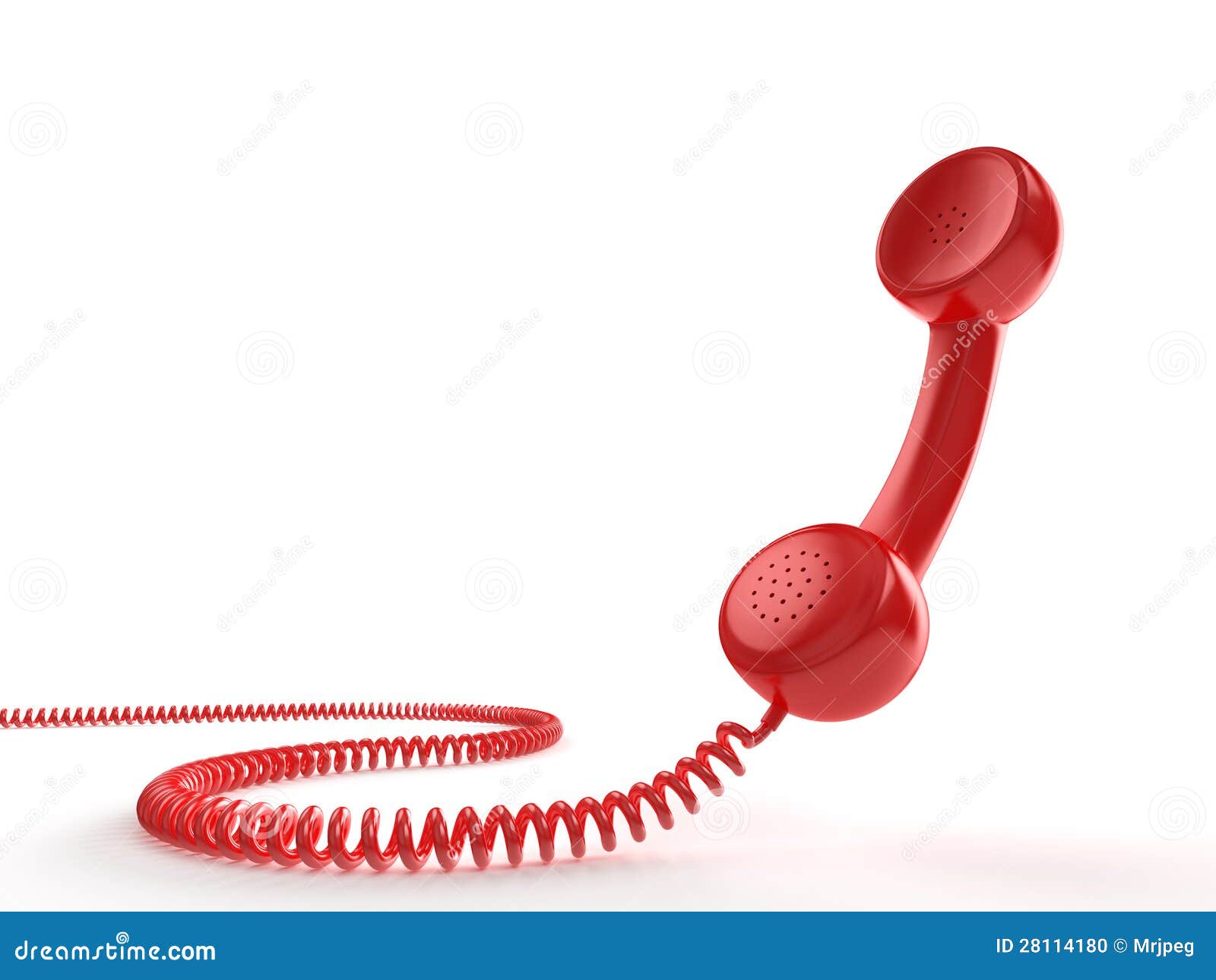 Rode Telefoon stock illustratie. Illustration of koppeling - 28114180