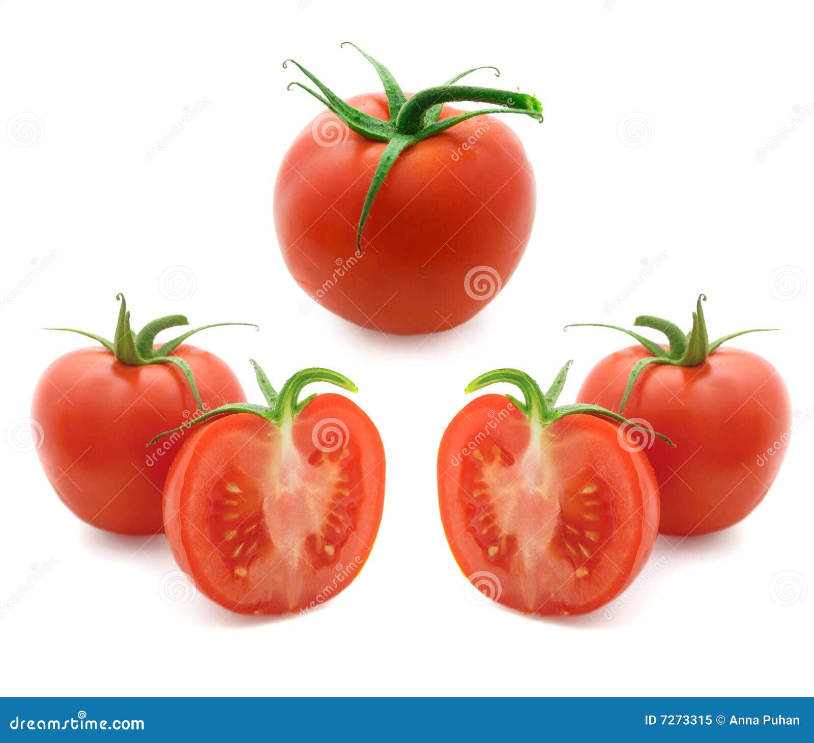 Rode tomaat stock afbeelding. Image of biologie, vegetariër - 7273315