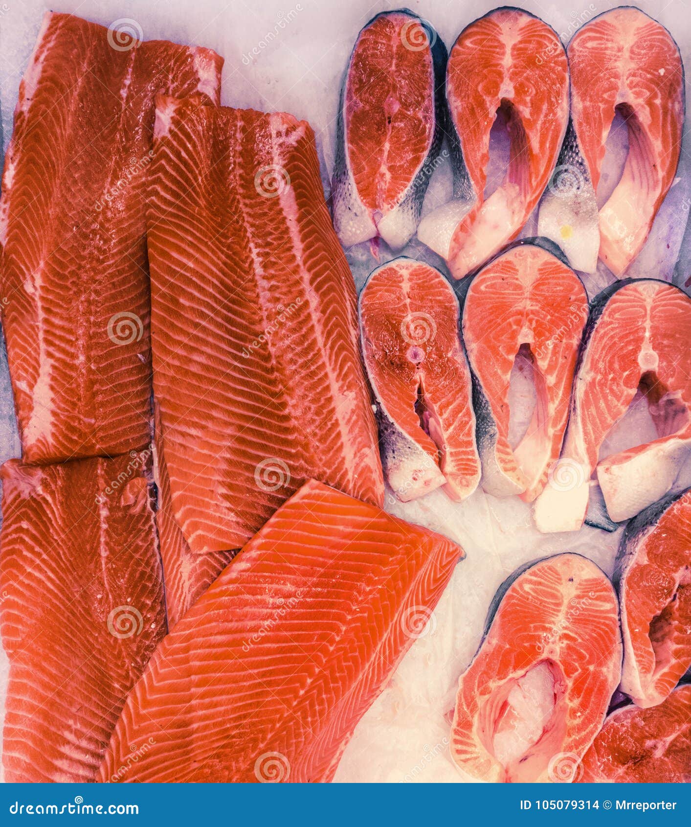 Rode vissen stock foto. Image of kruidenierswinkels - 105079314