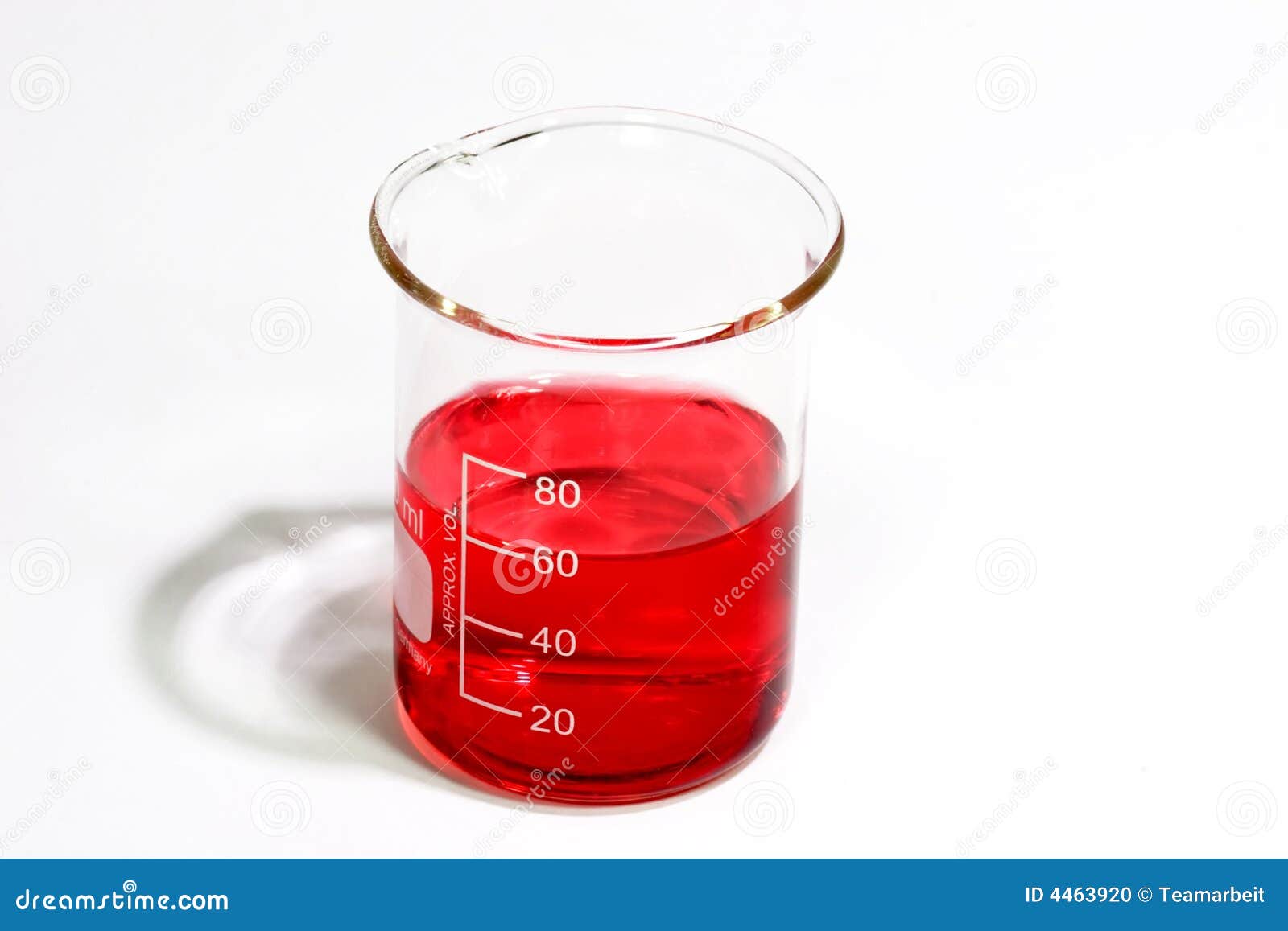 Rode vloeistof stock foto. Image of drugs, additief, testen - 4463920