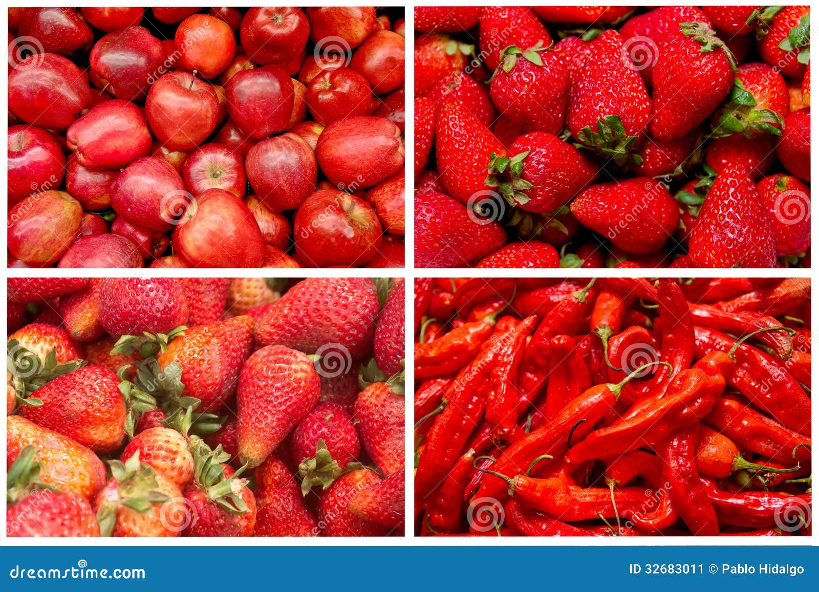 Rode vruchten en groenten stock afbeelding. Image of schoon - 32683011