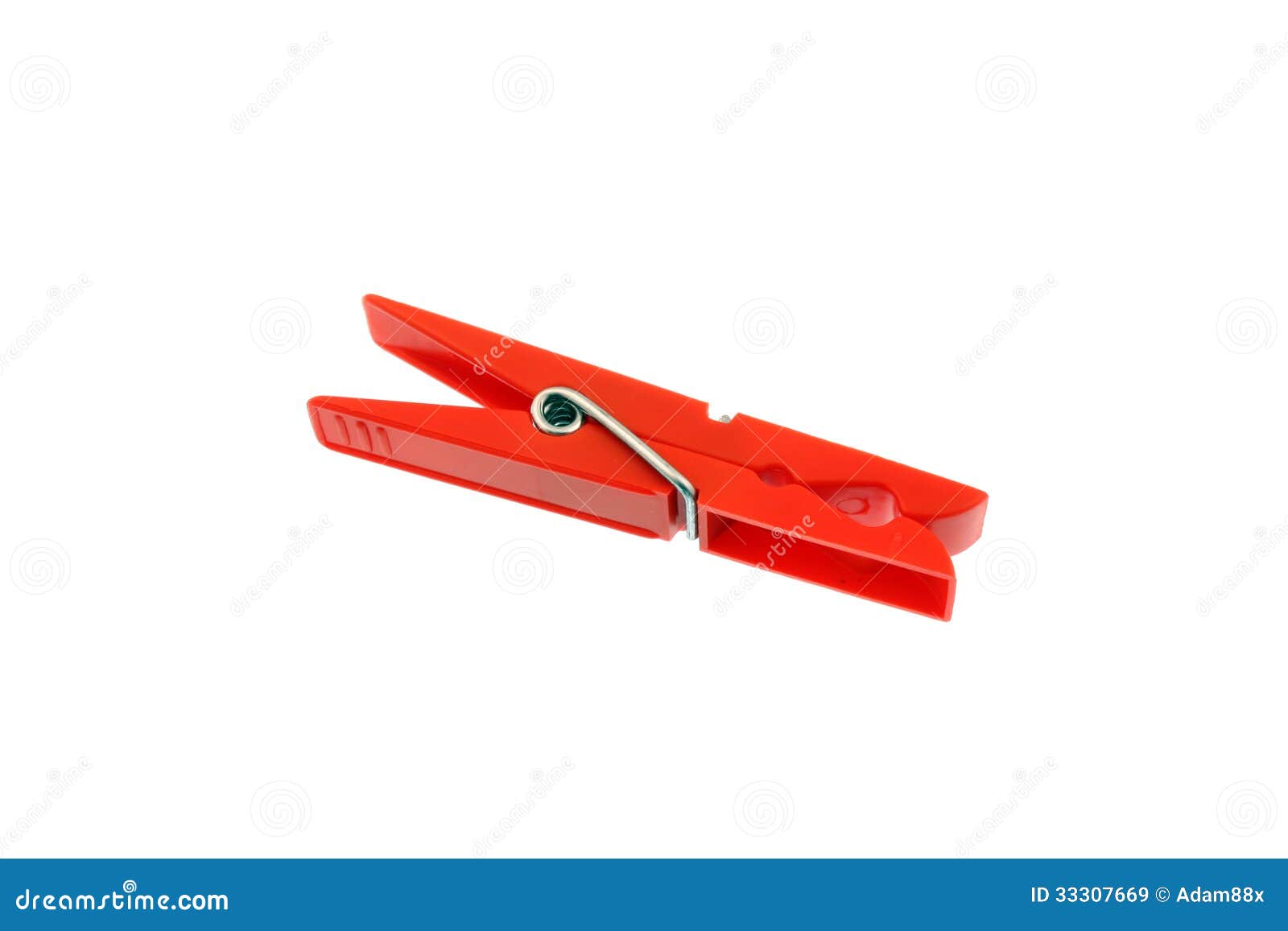 Rode wasknijper stock afbeelding. Image of droog, rood - 33307669