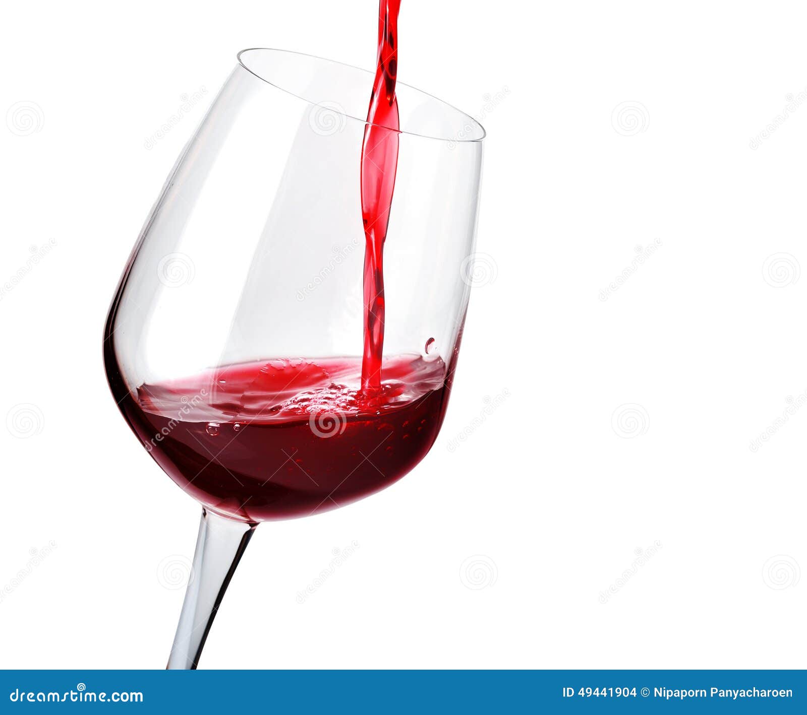 Rode Wijn in Glas stock foto. Image of aangestoken, wijnstok - 49441904