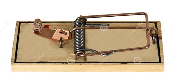 Rodent Mouse Trap Isolated stock photo. Image of catch - 28630648