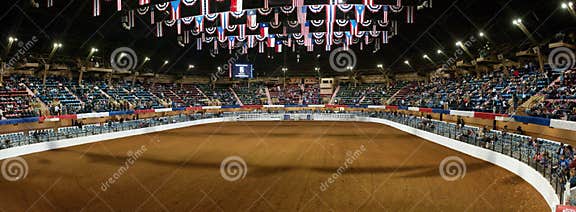 Rodeo Arena Panoramic editorial photography. Image of western - 18580987