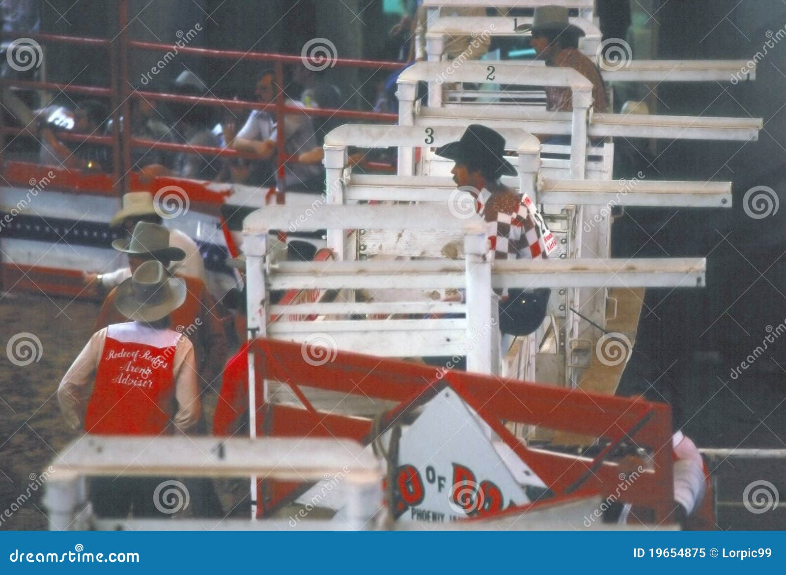 Rodeo chutes editorial image. Image of cowboy, show, horse - 19654875