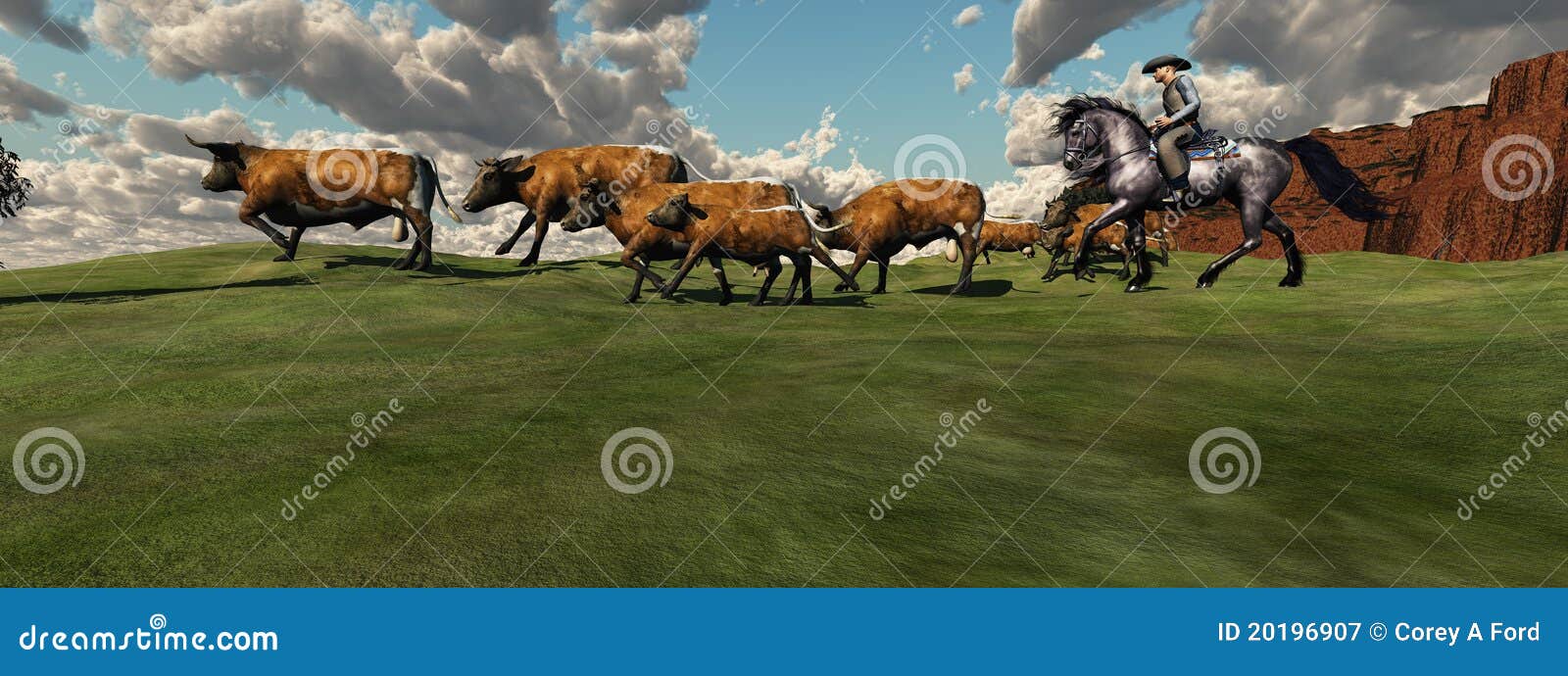 Rodeo del ganado stock de ilustración. Ilustración de acontecimiento ...