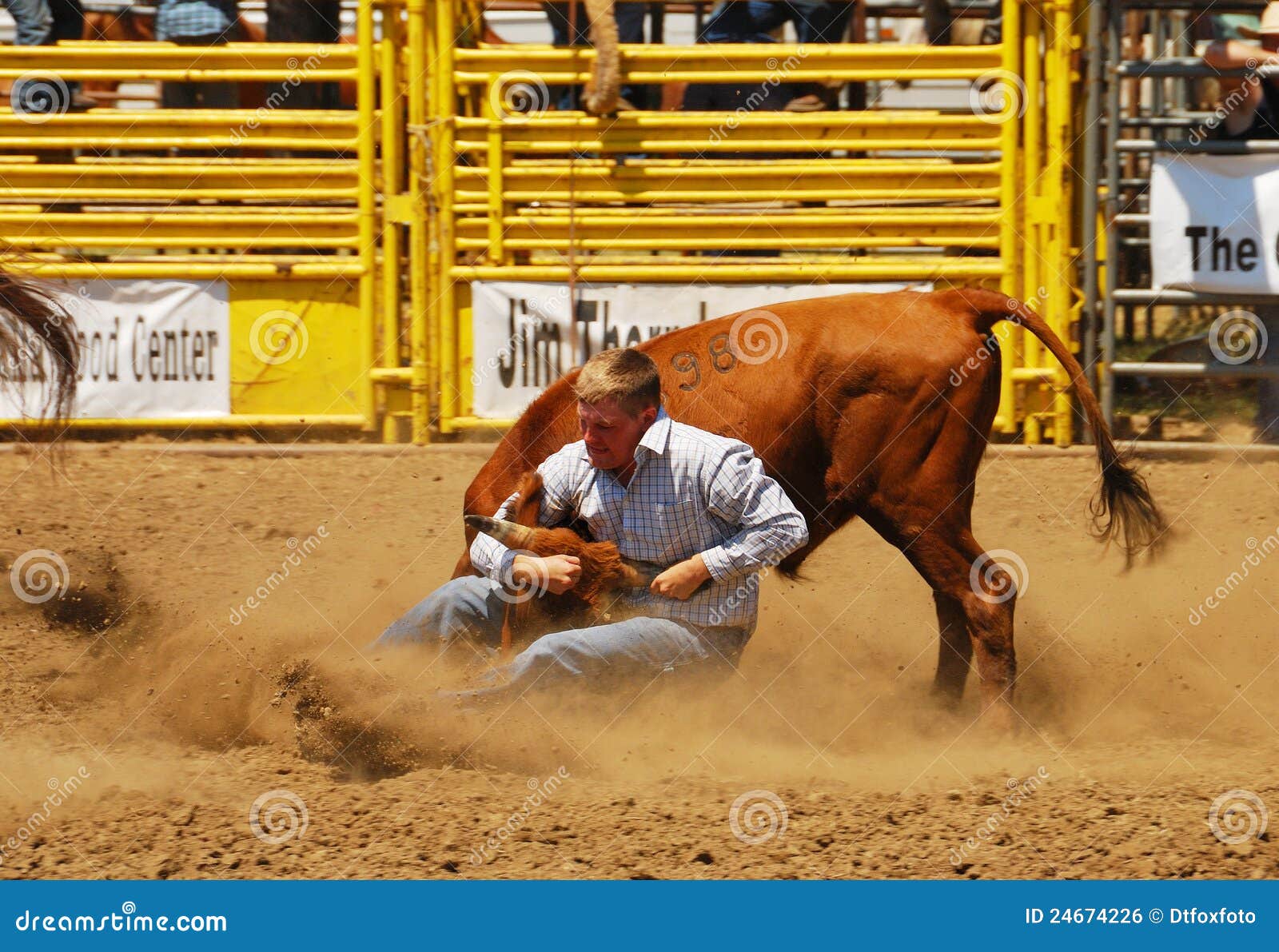 Rodeo Fun editorial photo. Image of professional, west - 24674226