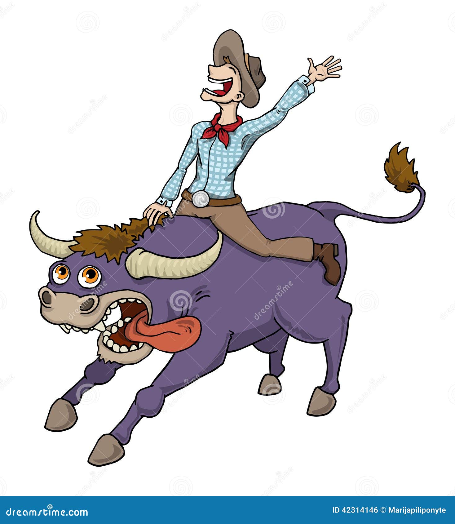 Rodeo stock illustration. Illustration of riding, equestrian - 42314146