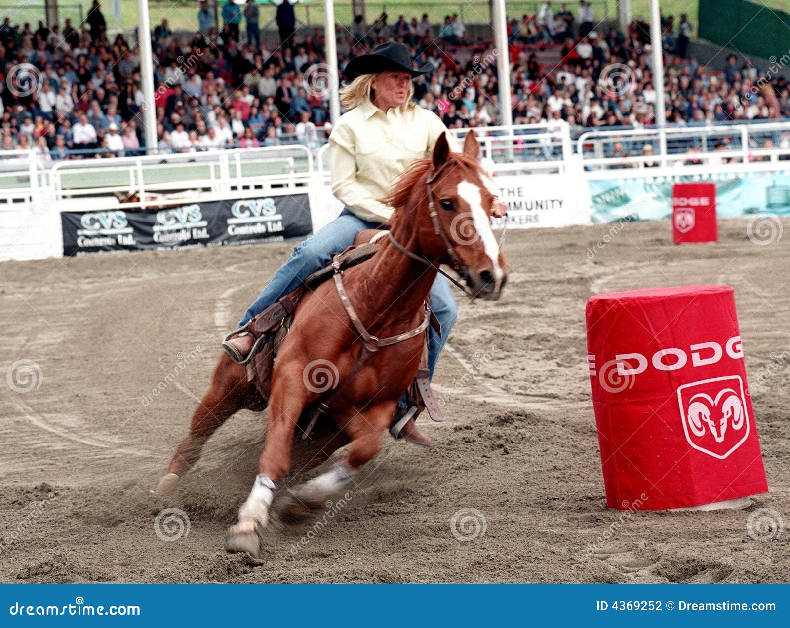 Rodeo: Ladies Barrel Racing Editorial Photography - Image of horse ...