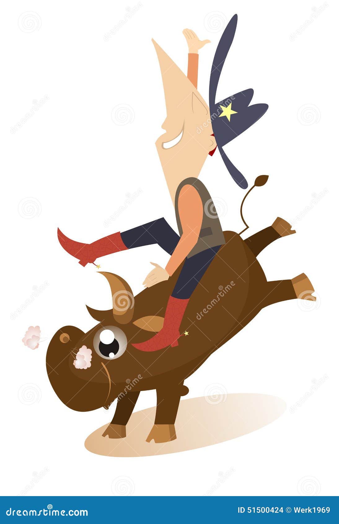 Rodeo stock vector. Illustration of tradition, people - 51500424
