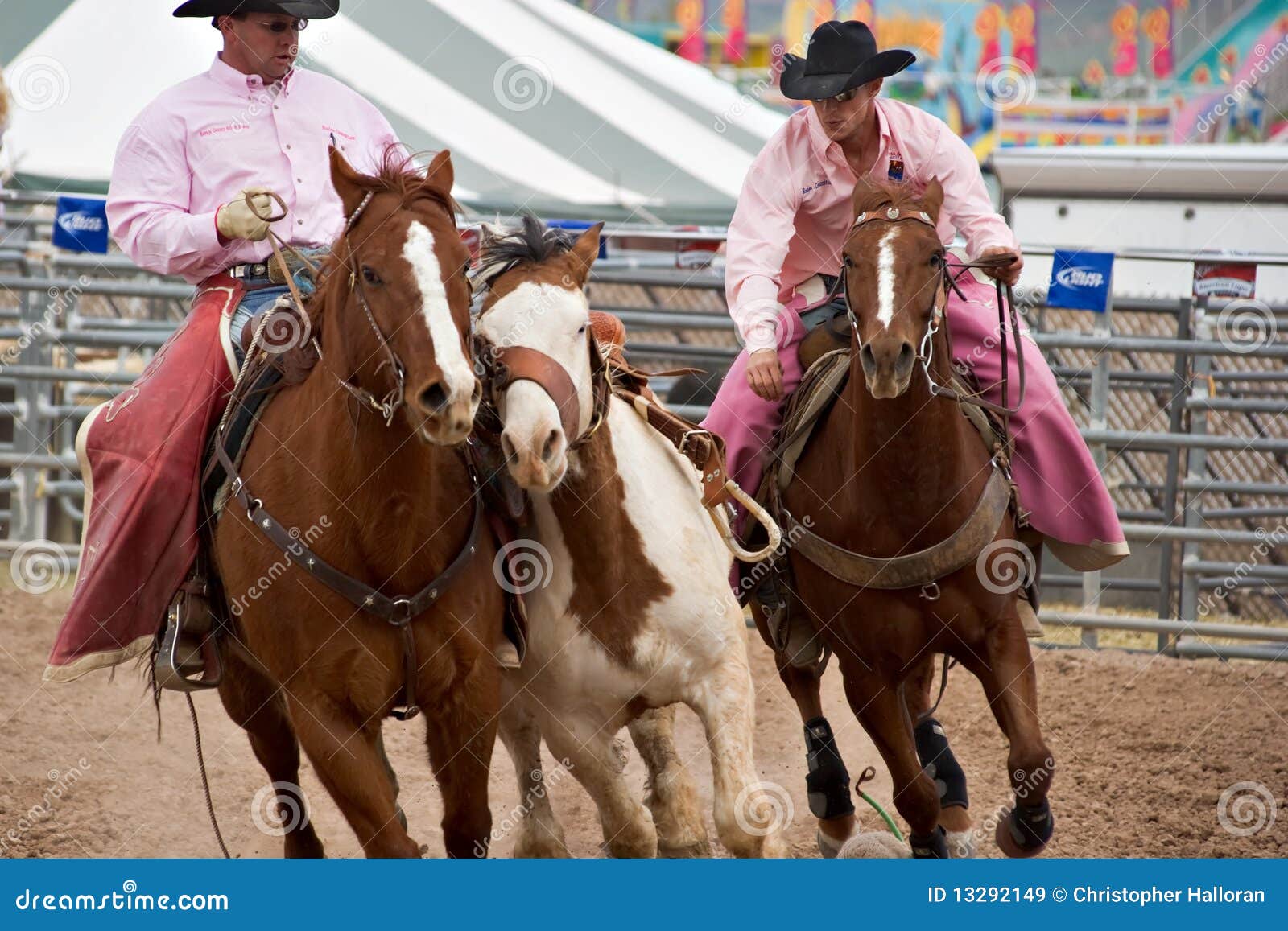 Rodeo pick-up men editorial stock image. Image of saddle - 13292149
