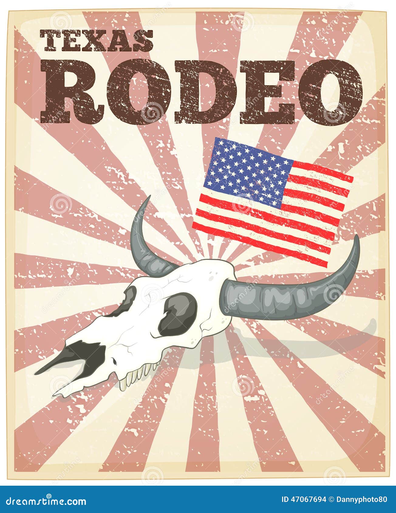 Rodeo Word Cloud Cartoon Vector | CartoonDealer.com #182192653