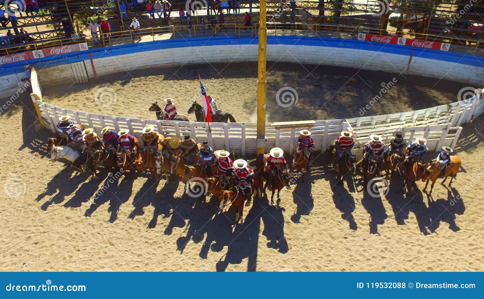 Rodeo Tradicional Chileno foto de archivo editorial. Imagen de ...
