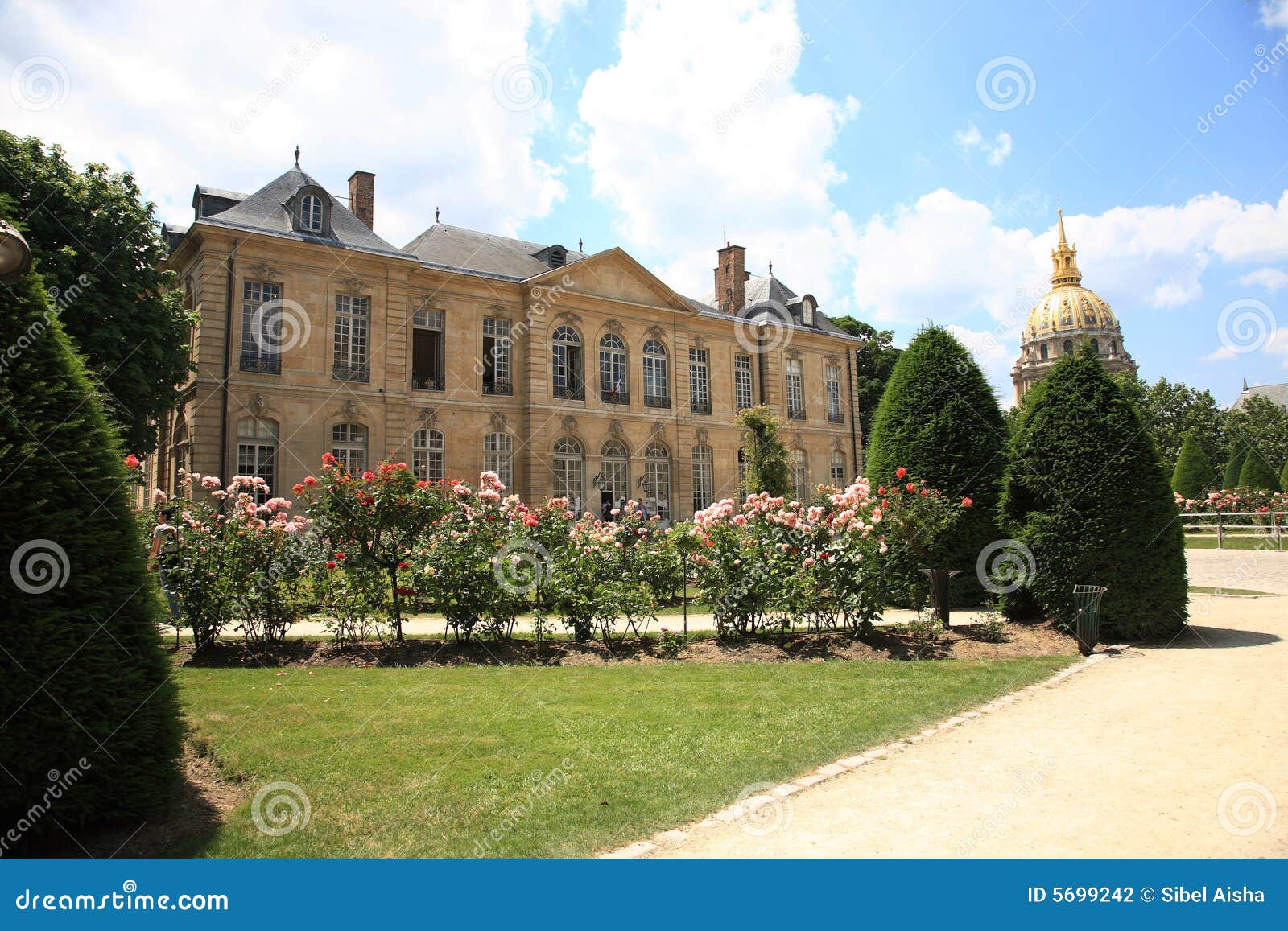 Rodin Museum stock photo. Image of french, education, architecture ...