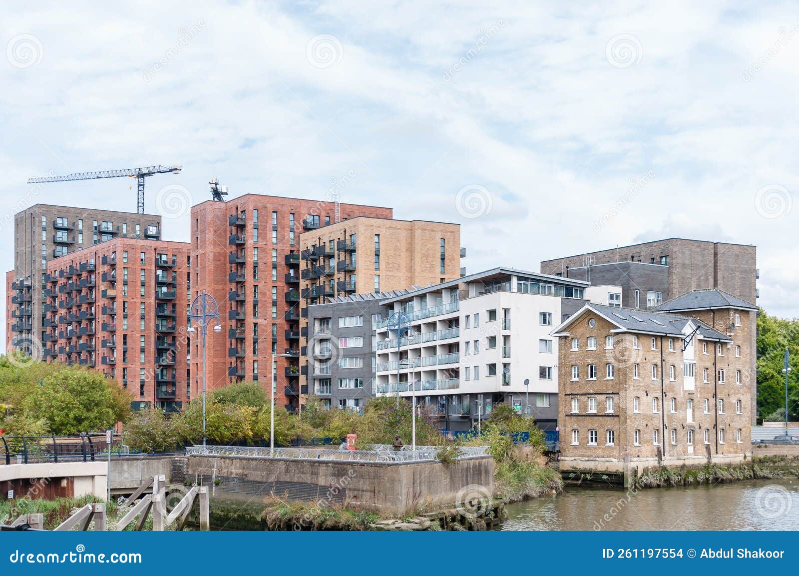 Modern Residential Buildings in Barking Editorial Stock Image - Image ...
