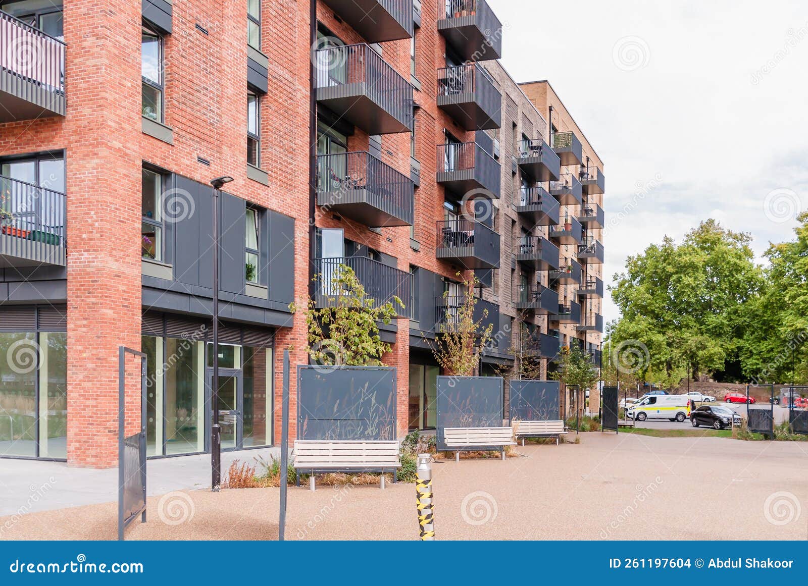 Modern Residential Buildings in Barking Editorial Stock Image - Image ...