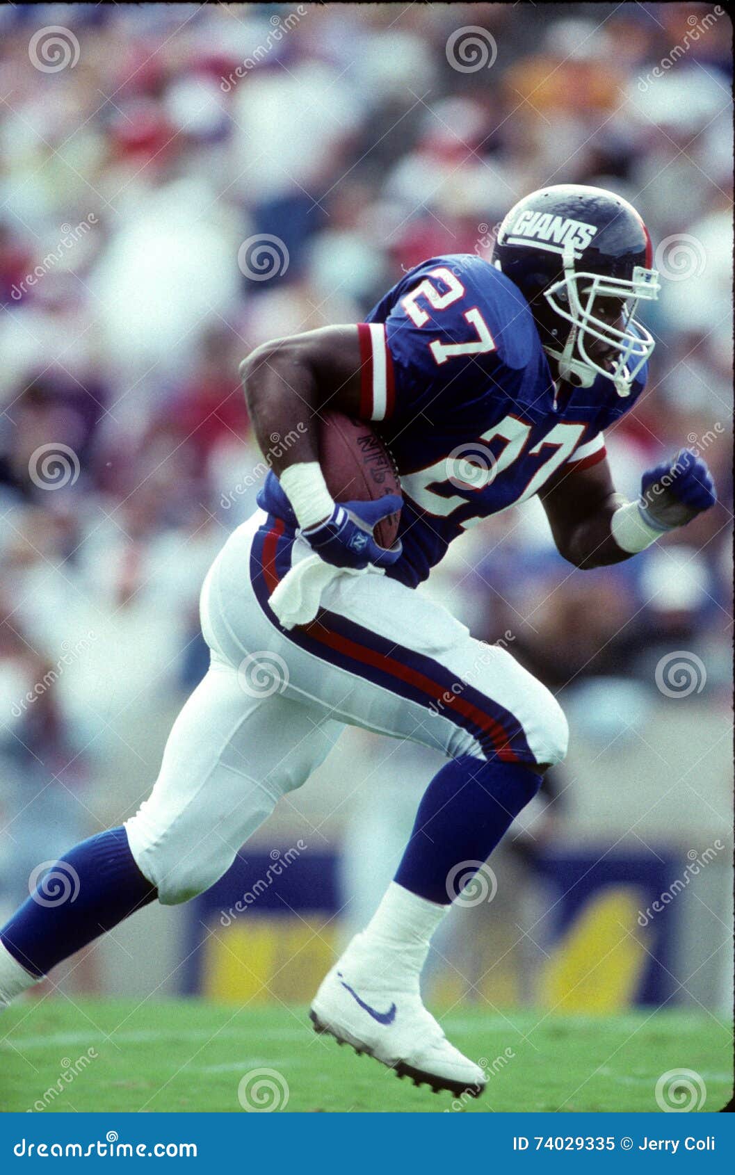 Rodney Hampton editorial image. Image of football, color - 74029335