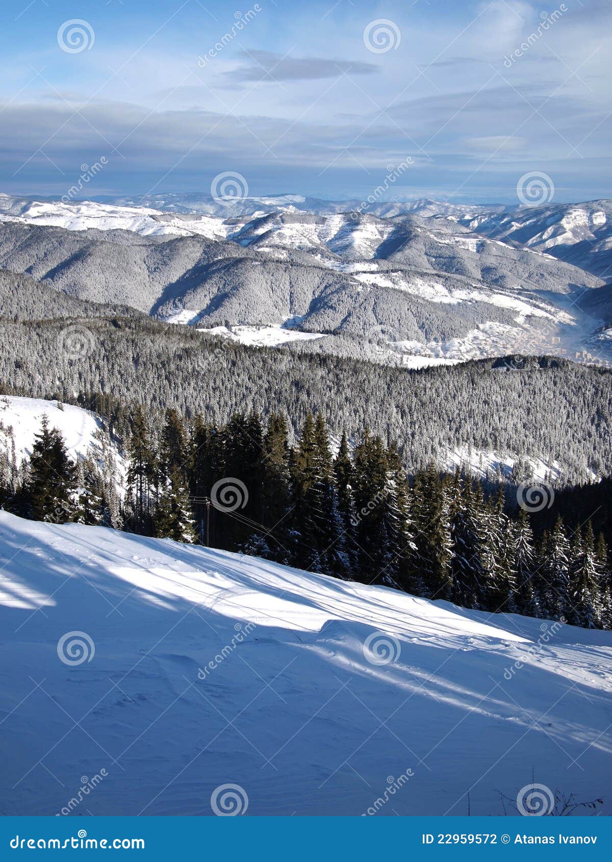 Rodopi mountain stock photo. Image of holiday, mountain - 22959572