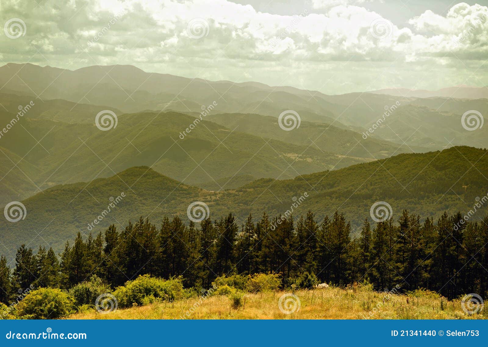 Rodopi mountines stock photo. Image of landscape, clear - 21341440