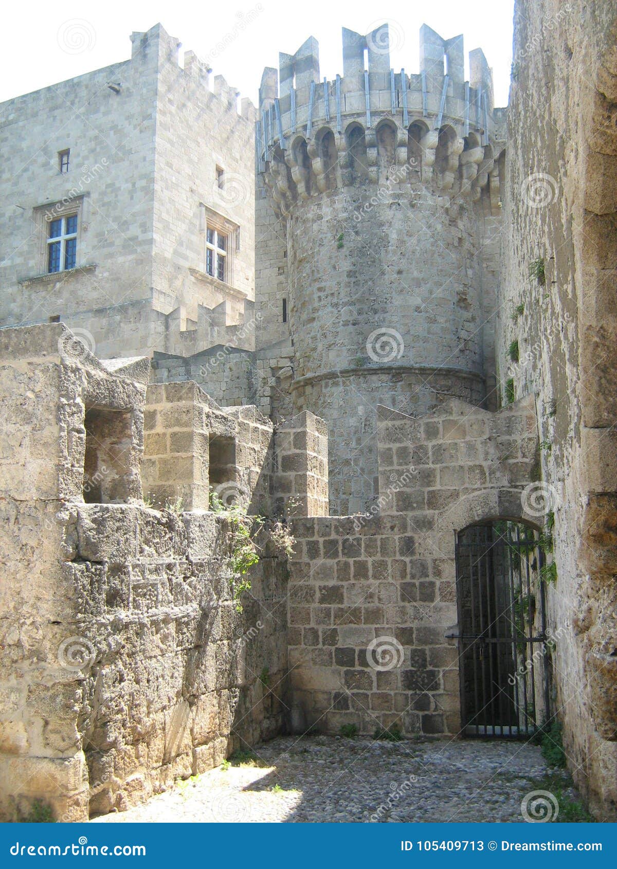 Rodos stock image. Image of beautiful, greece, xholiday - 105409713