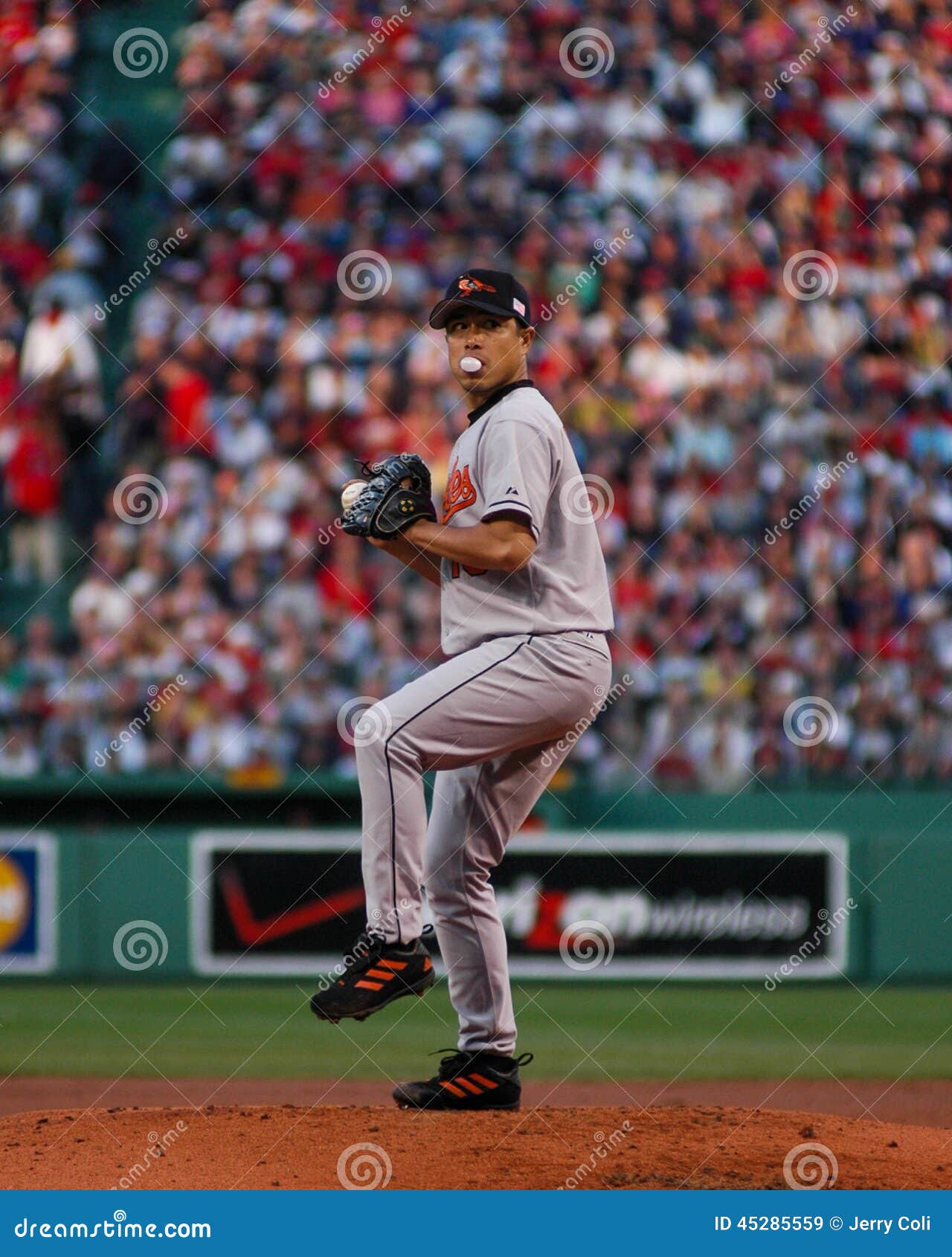 Rodrigo Lopez, Baltimore Orioles Editorial Stock Image - Image of ...