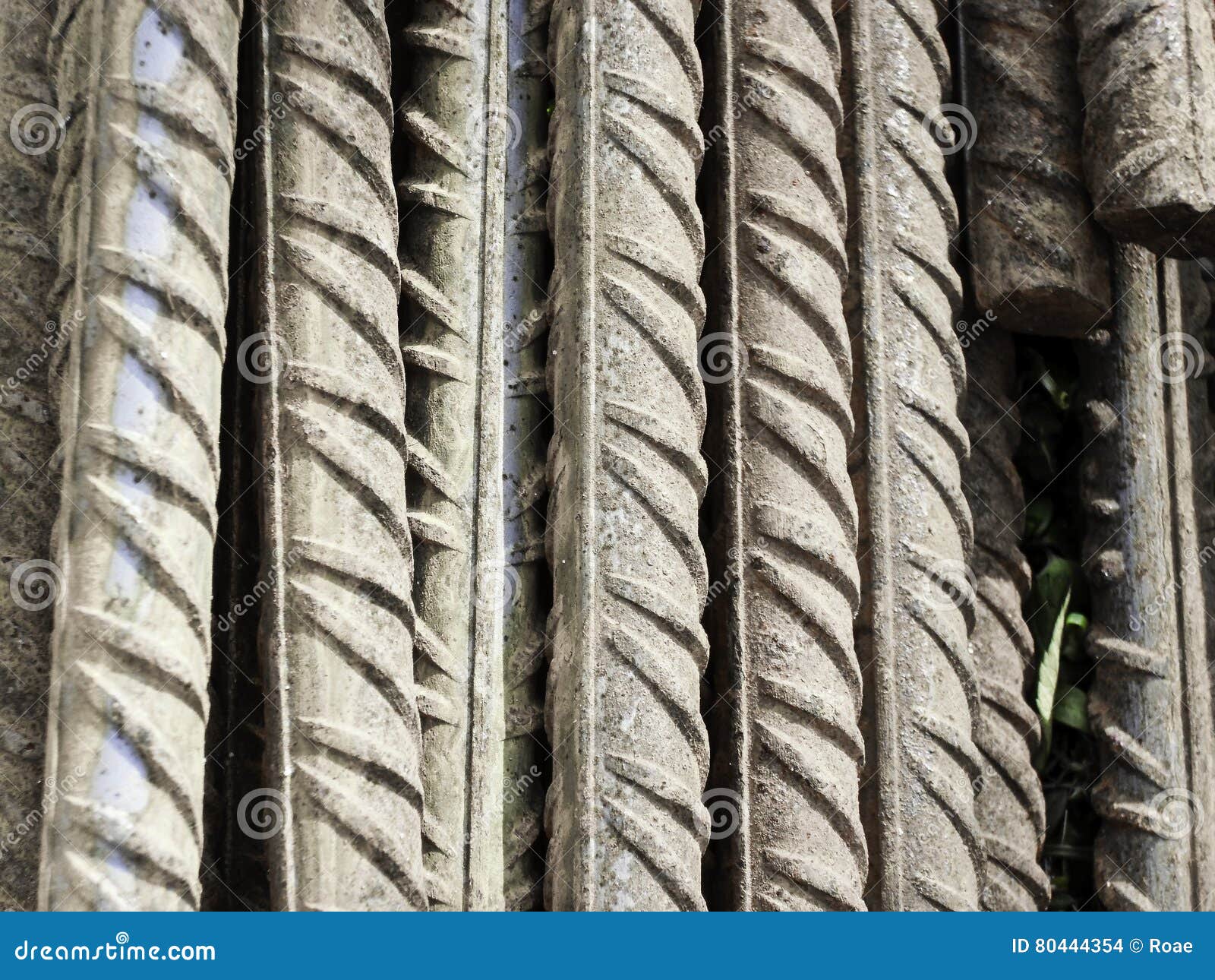 Rods of reinforcing steel stock photo. Image of metal - 80444354