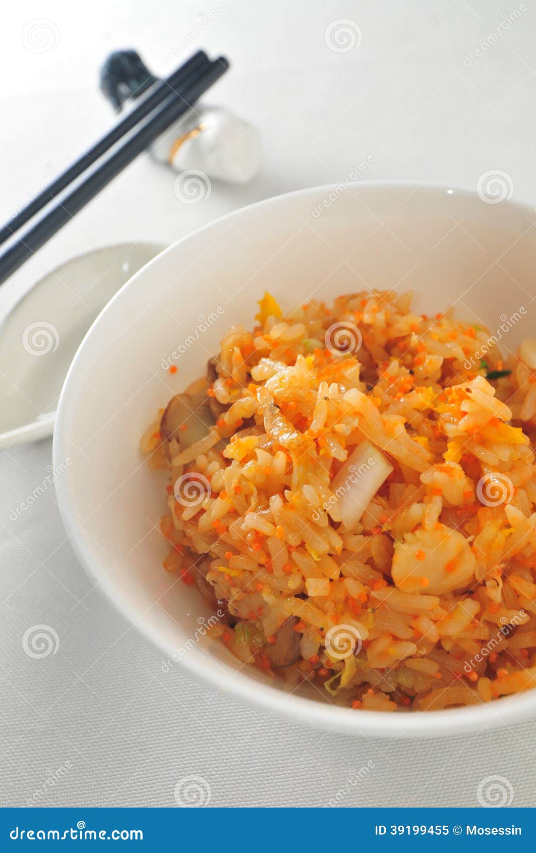 Roe Fried rice stock image. Image of rice, sytle, seafood - 39199455