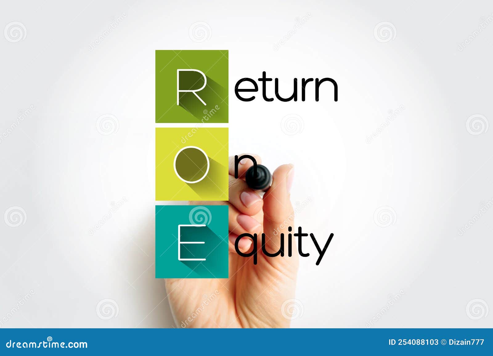 ROE Return on Equity - Measure of the Profitability of a Business in ...