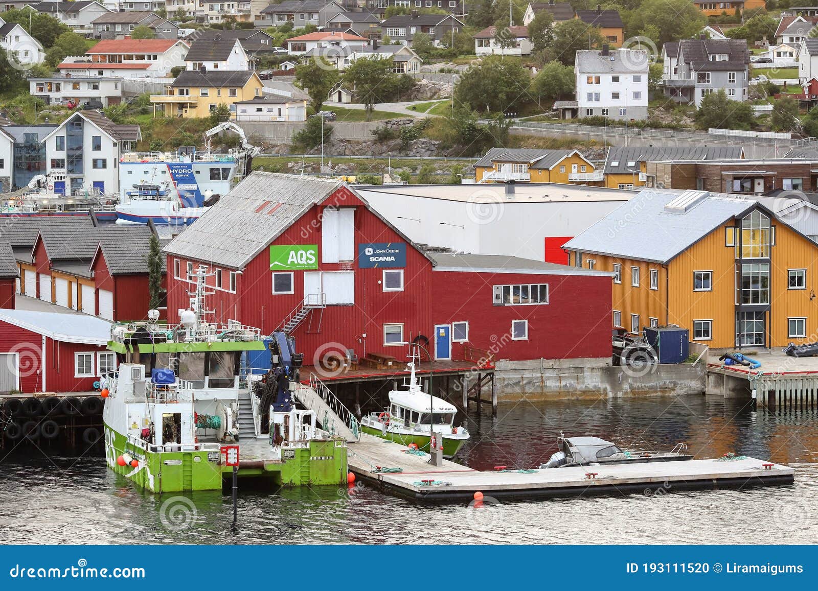 Roervik, Norway editorial image. Image of water, cruise - 193111520