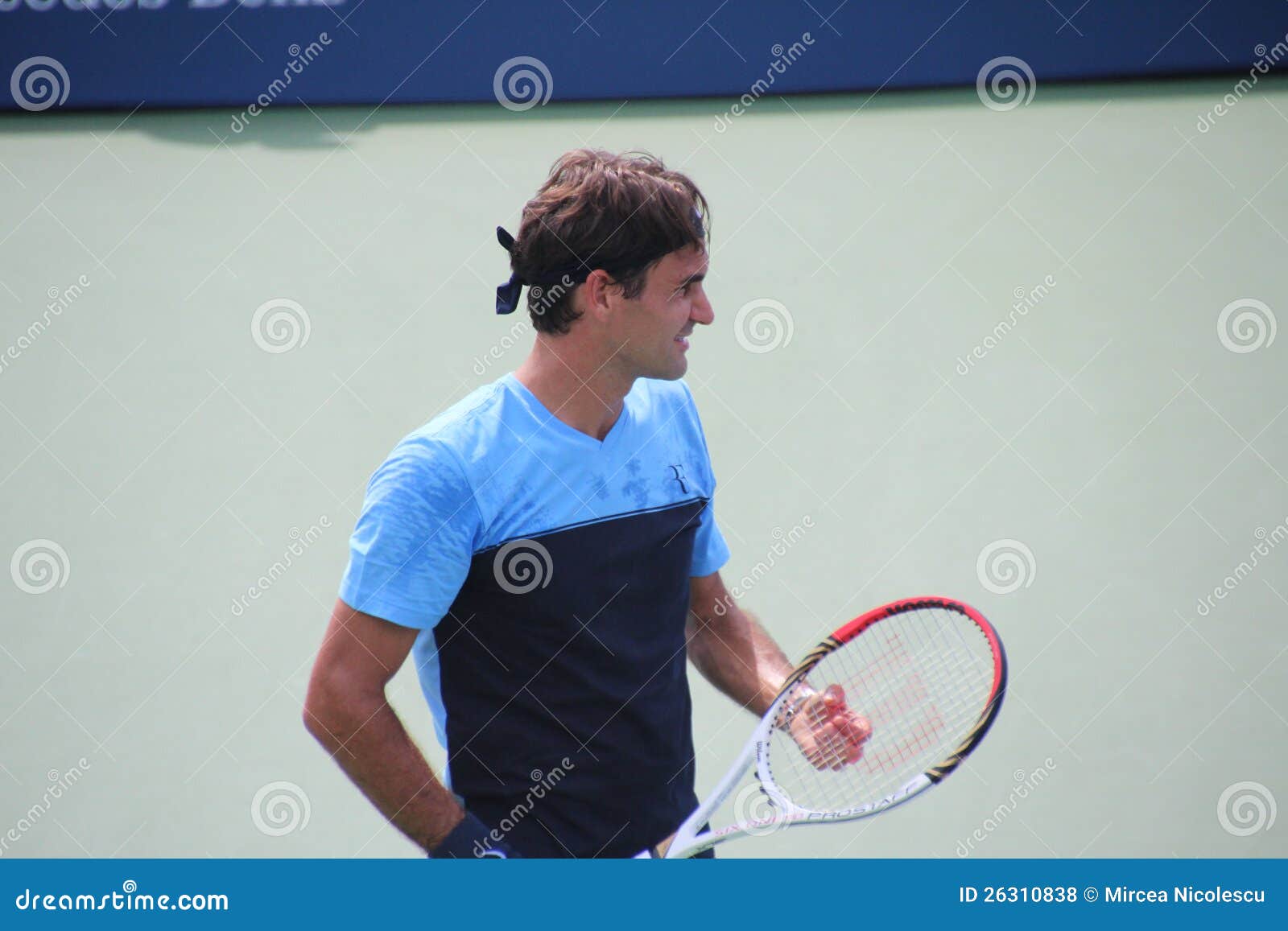Roger Federer editorial stock photo. Image of roger, player - 26310838