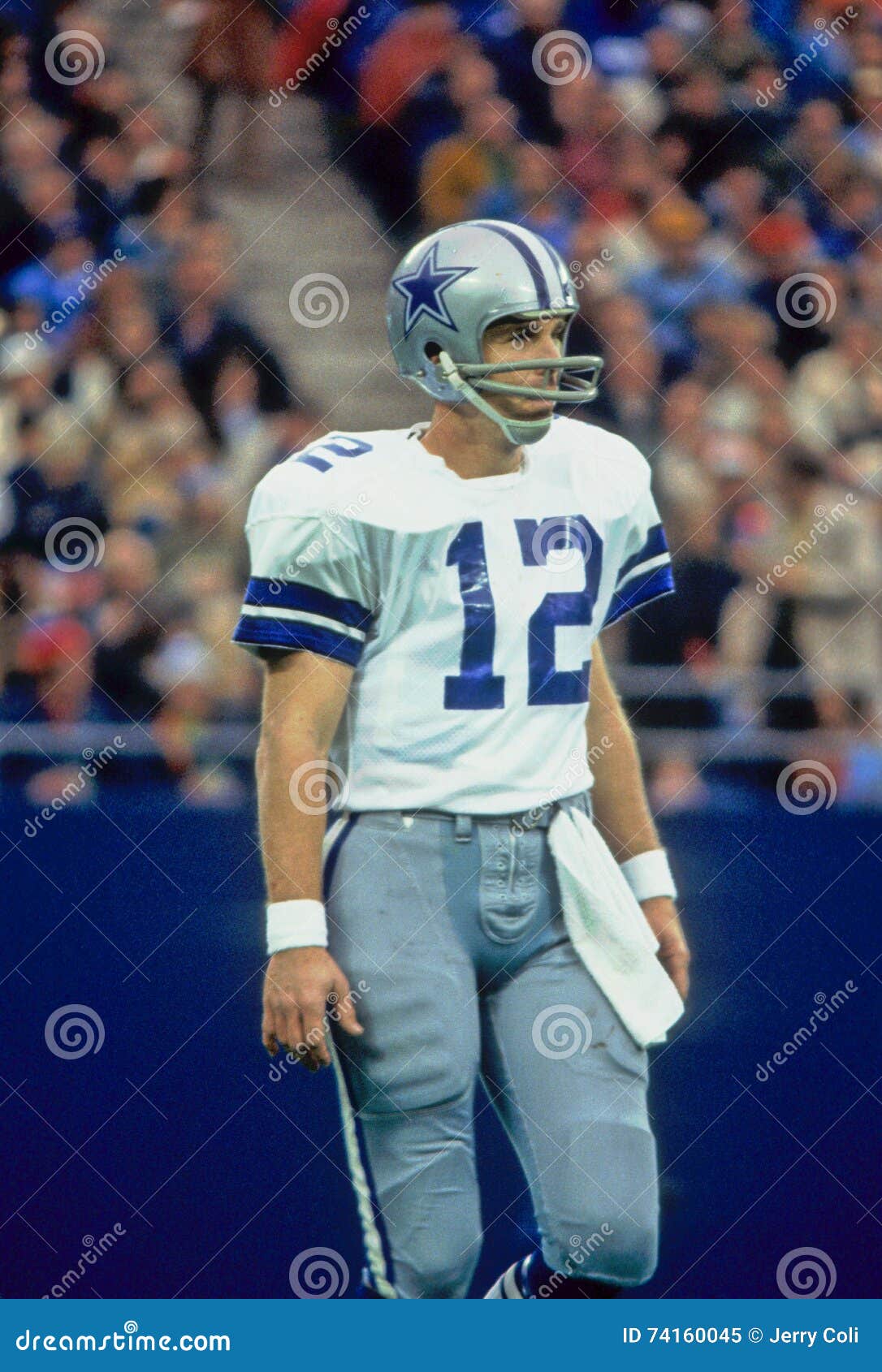 Roger Staubach Dallas Cowboys Image éditorial - Image du stratège ...
