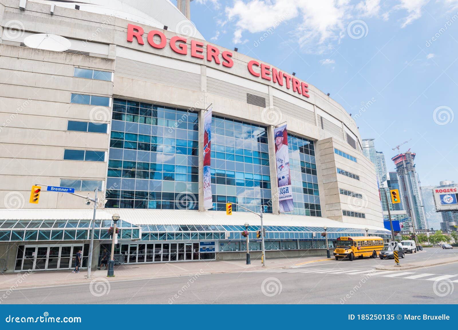 The Rogers Centre Stadium in Toronto Editorial Image - Image of ...