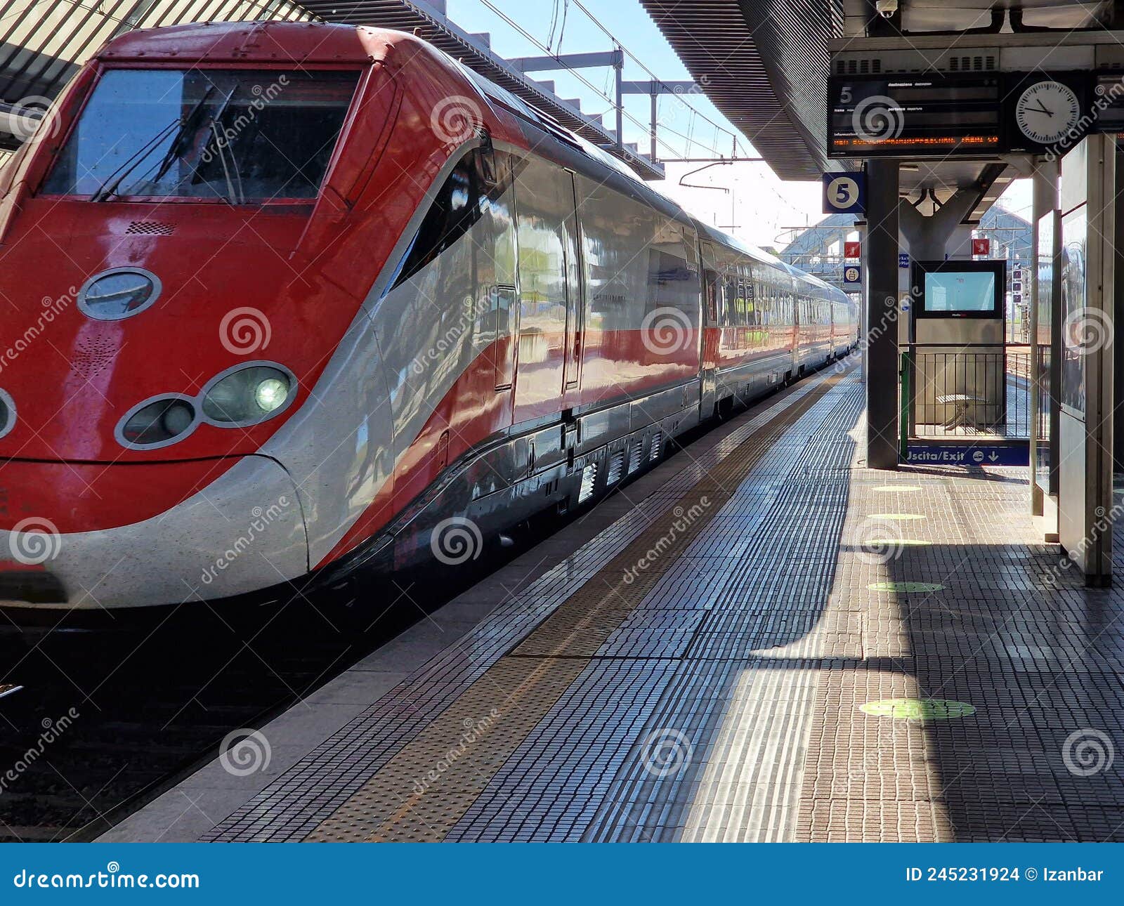 Rogoredo Milan Train Station Italy Stock Photo - Image of building ...