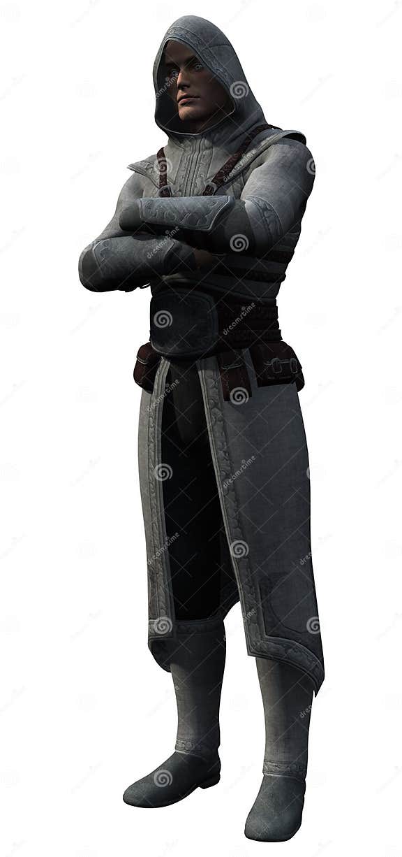 Rogue at Rest stock illustration. Illustration of fantasy - 5768868